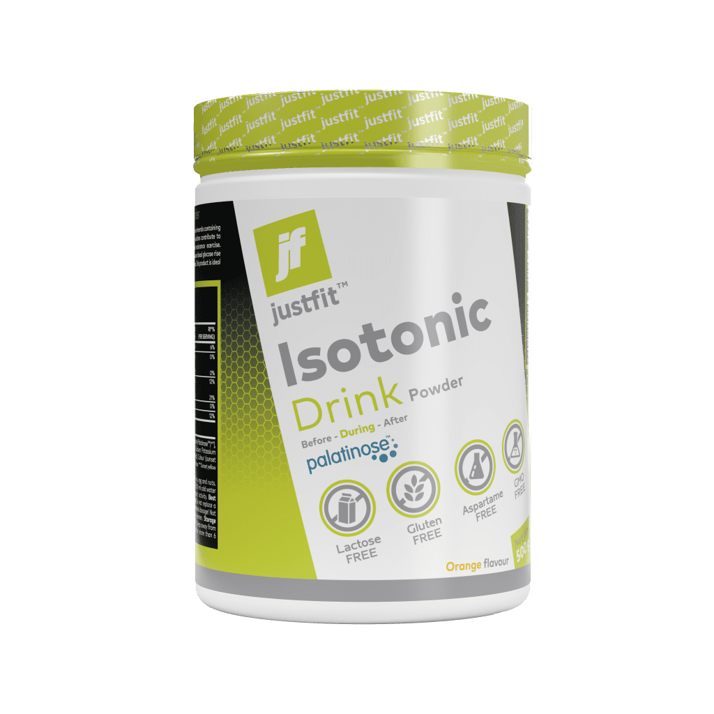 JUSTFIT BASIC ISOTONIC DRINK ORANGE 500g - Nutricon24