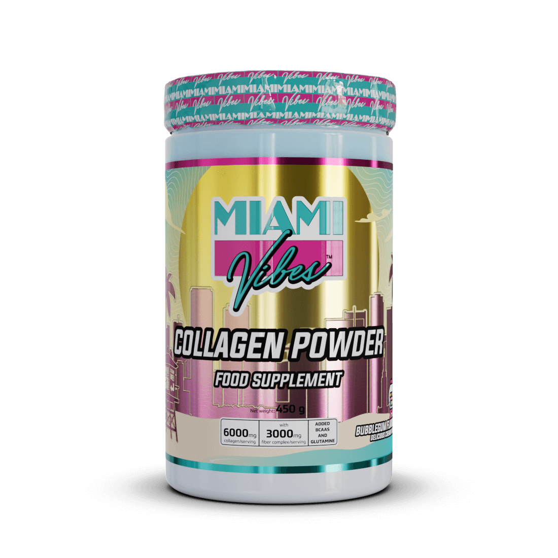 MIAMI VIBES COLLAGEN POWDER 450g - Nutricon24